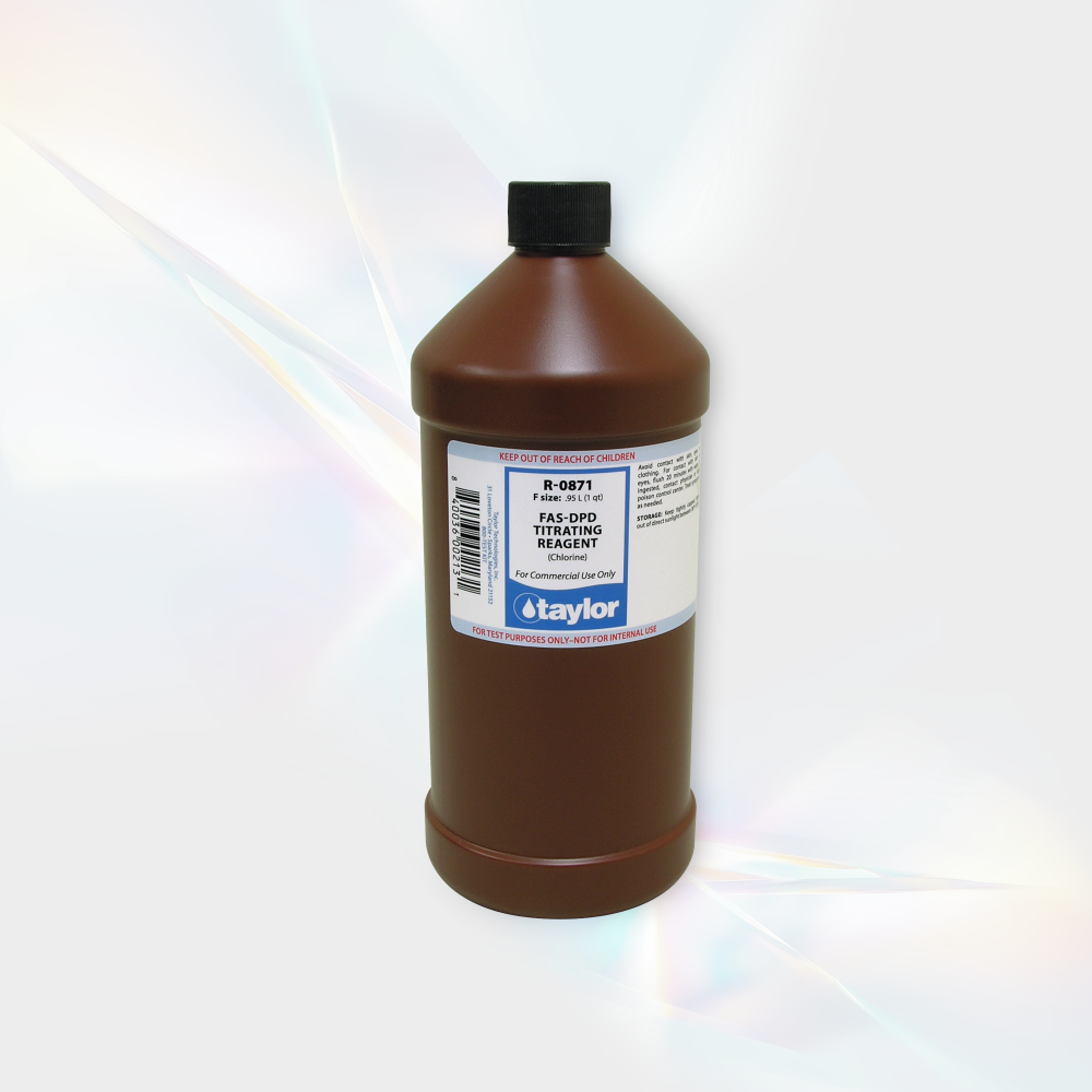 FAS-DPD Titrating Reagent (for chlorine) – Taylor Technologies