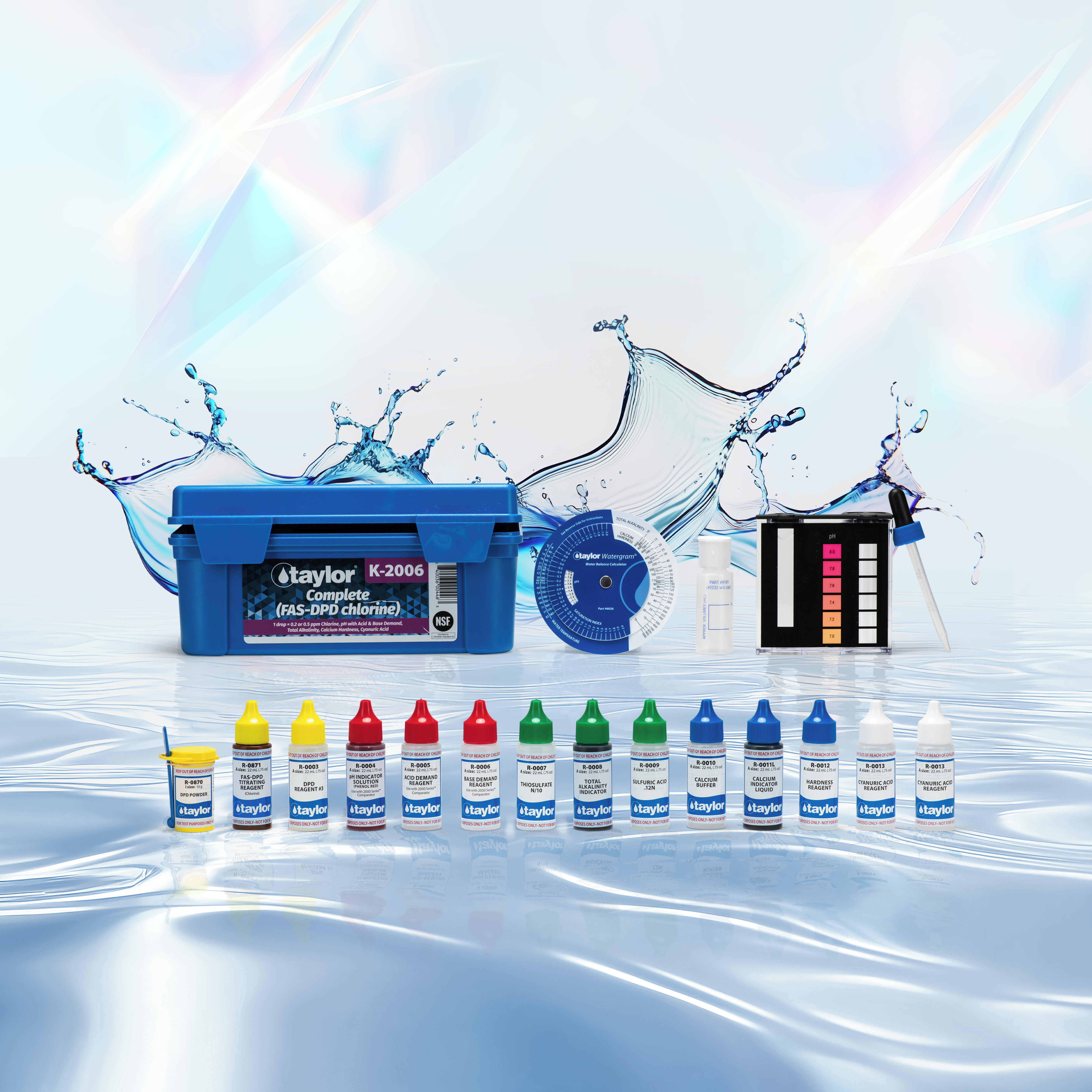 Complete™ Test Kit (FAS-DPD) – Taylor Technologies